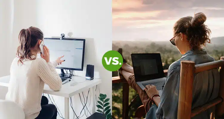 The Work from Home vs. Work from Anywhere - Remote Staff